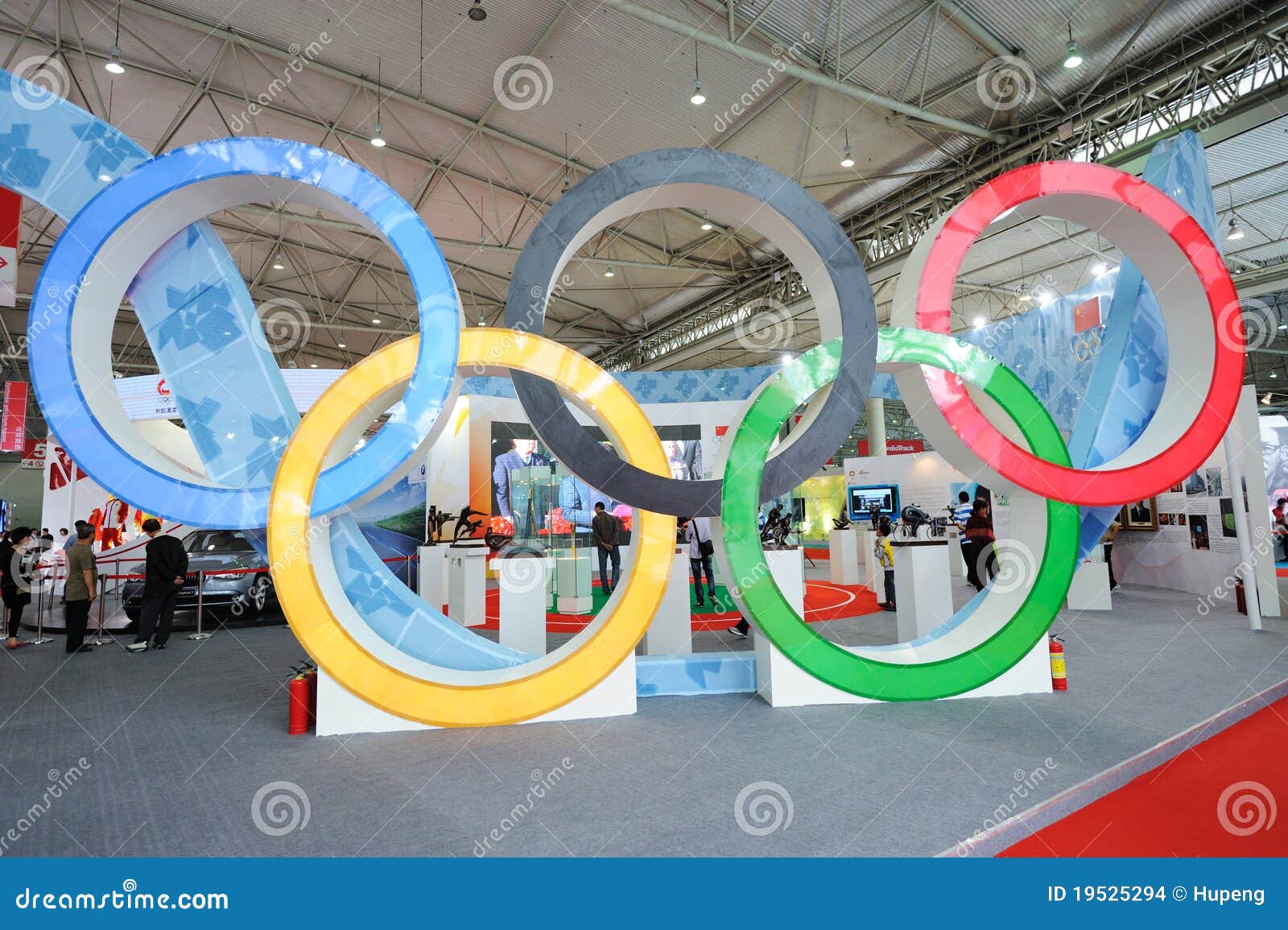 Chinese Olympic Committee Stand Editorial Stock Image - Image of ...