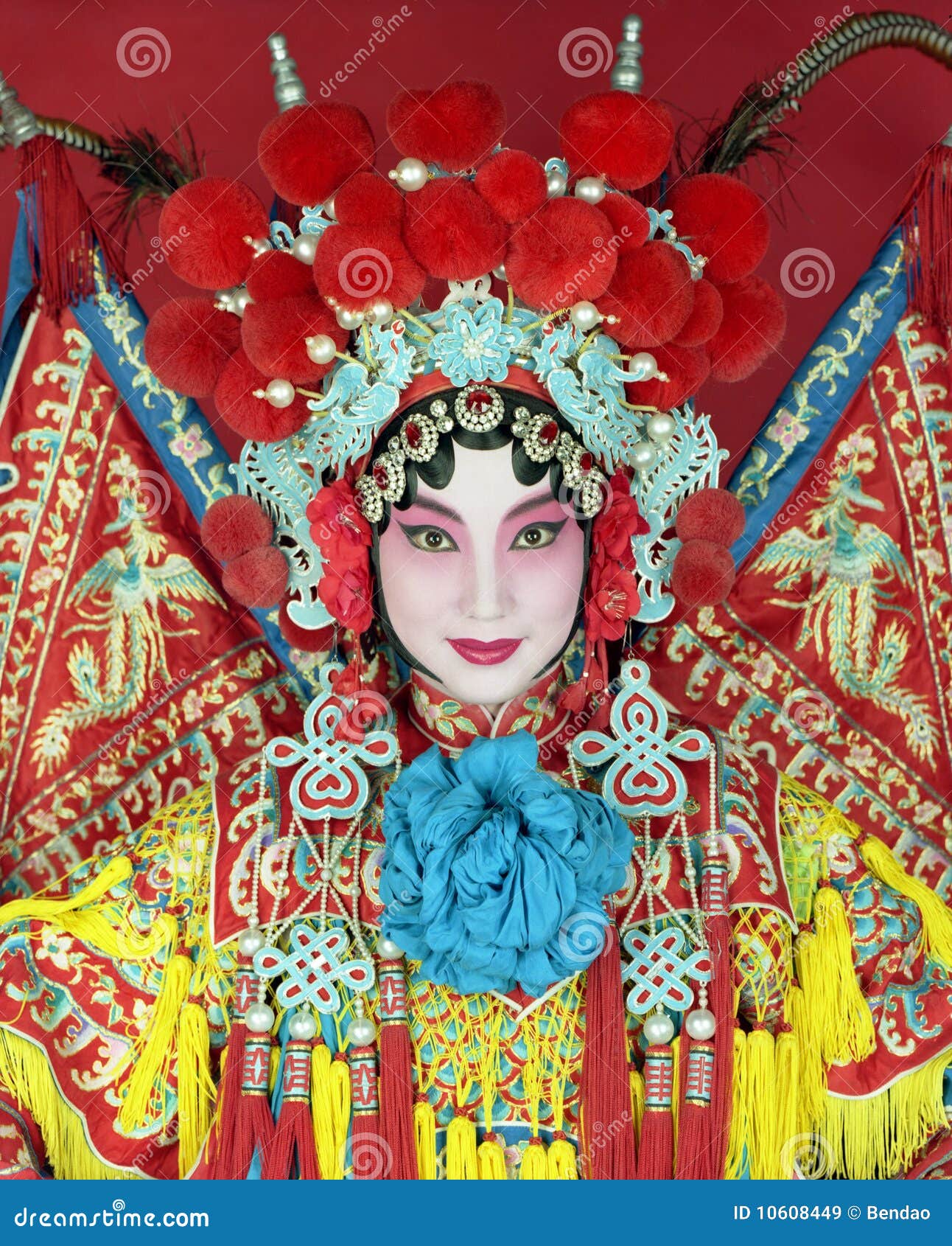 Chinese opera stock image. Image of actress, chinese - 10608449