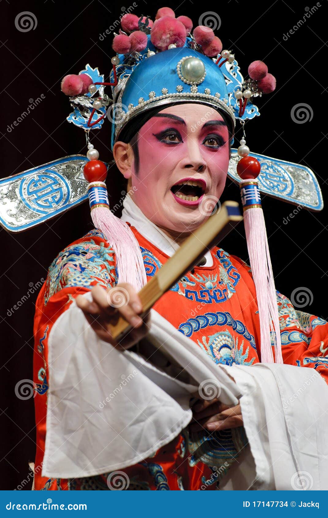 Chinese opera actor stock photo. Image of opera, oriental - 17147734