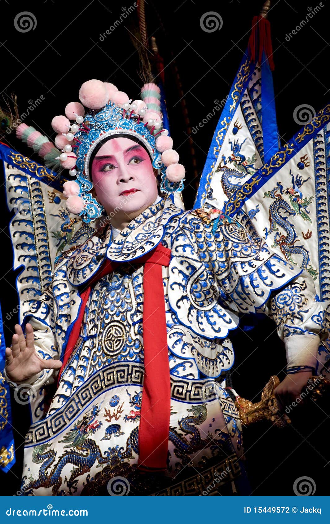 Chinese Opera Actor Performs on Stage Editorial Photography - Image of ...