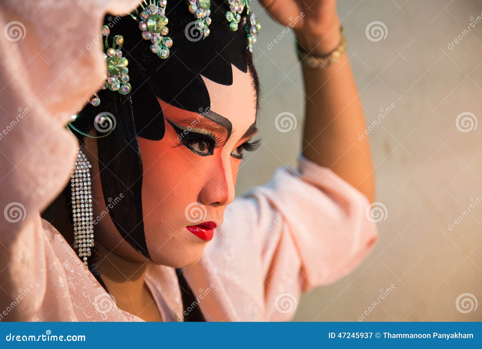 Chinese Opera Face editorial photography. Image of costumes - 47245937