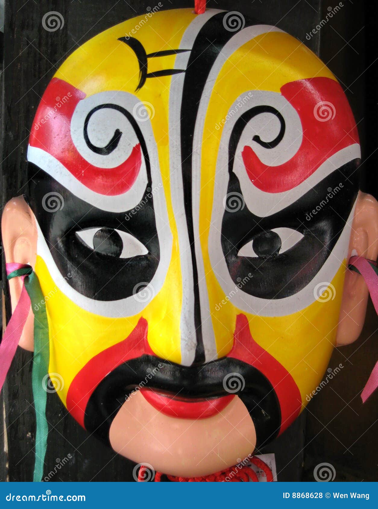 Chinese opera masks stock photo. Image of close, element - 8868628