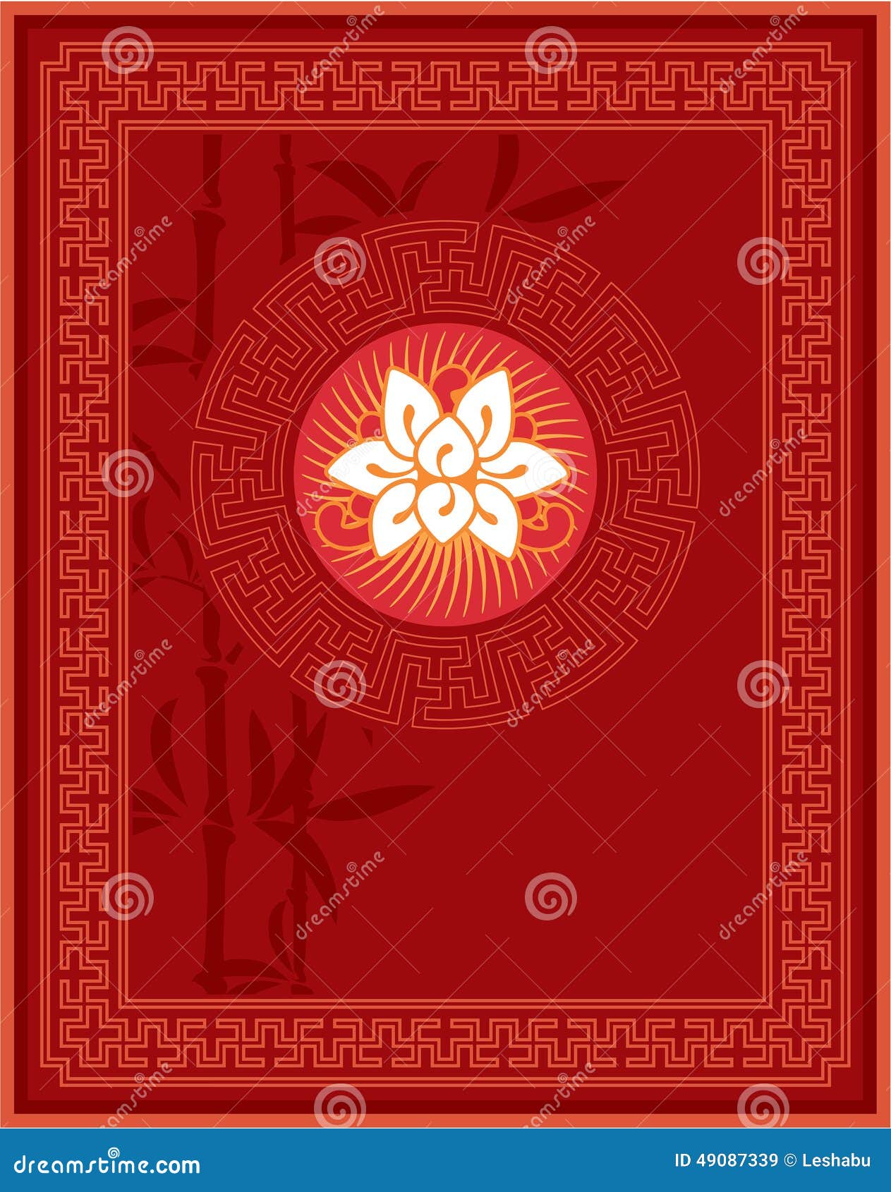Chinese - Oriental - Frame and Custom Layout Design Stock Vector ...