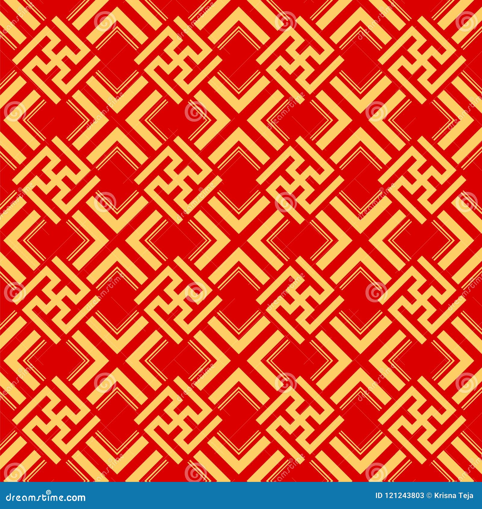 Chinese Oriental Seamless Decorative Bakcground Stock Vector ...