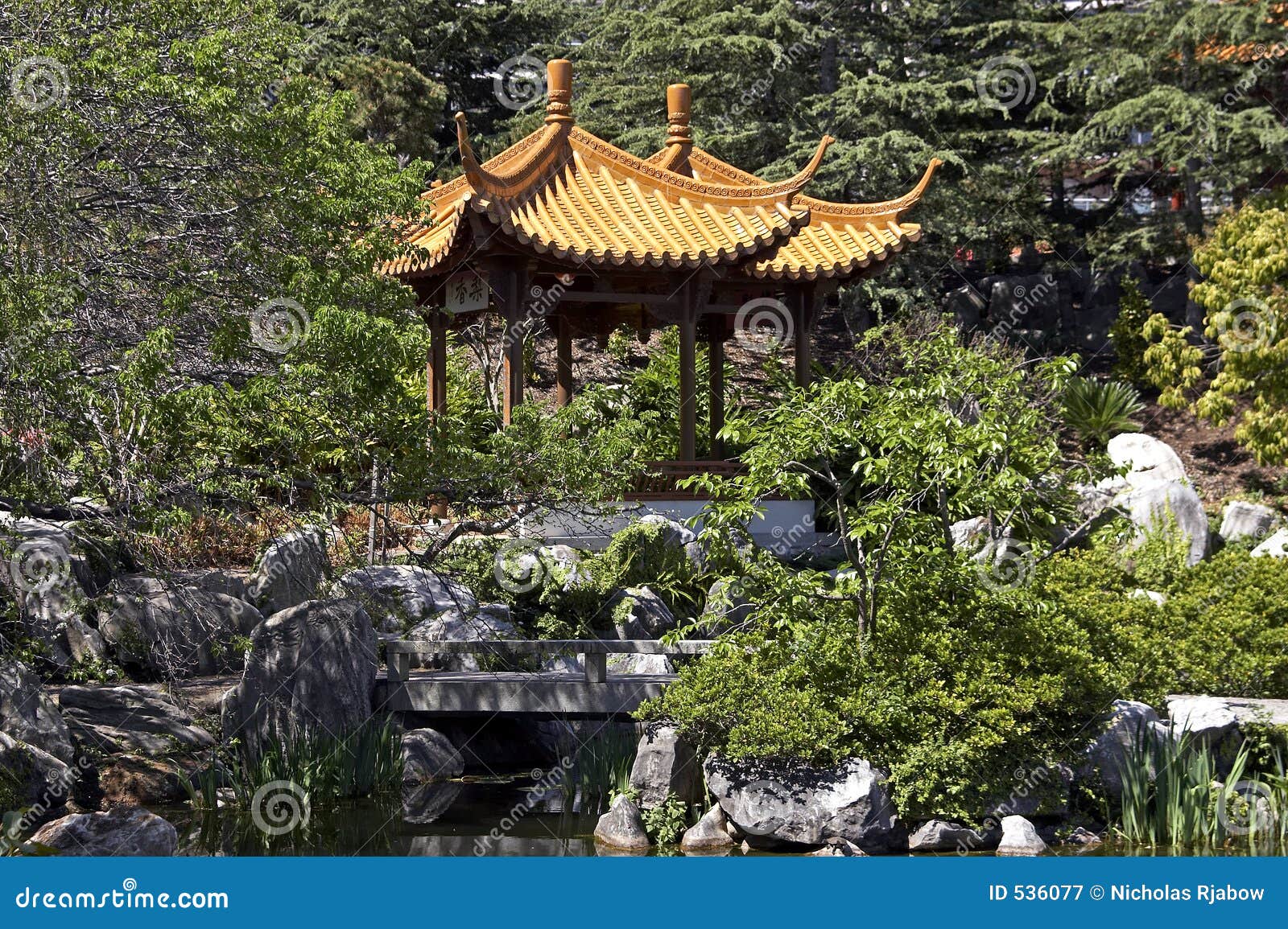 Chinese Pagoda stock image. Image of rocks, tiles, chinese - 536077