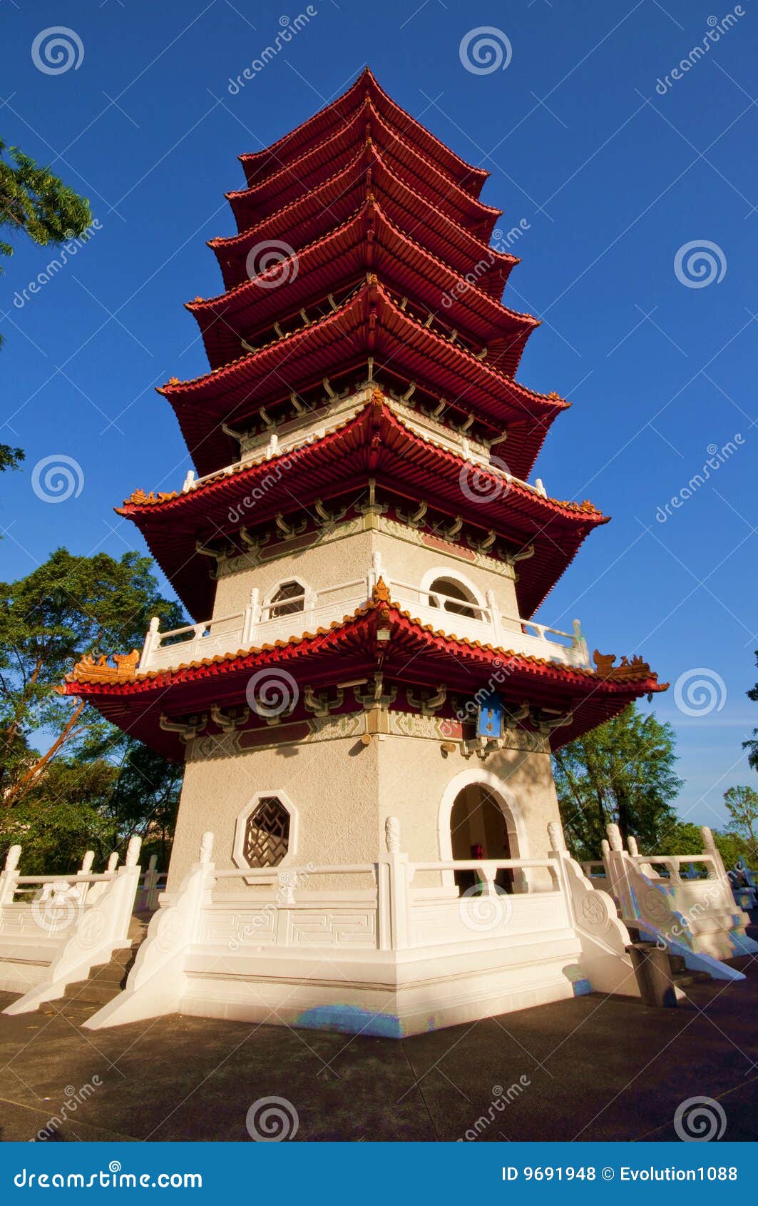 Chinese Pagoda Royalty-Free Stock Photo | CartoonDealer.com #488901