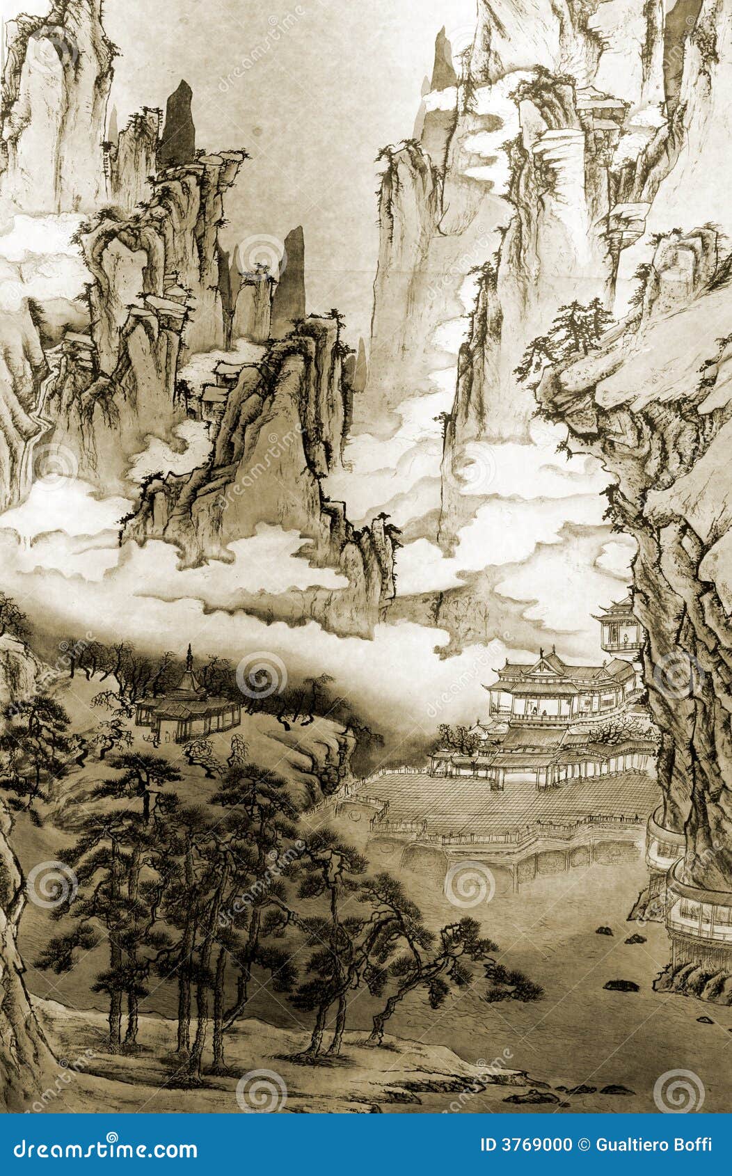 Chinese paint stock photo. Image of paint, china, asia - 3769000