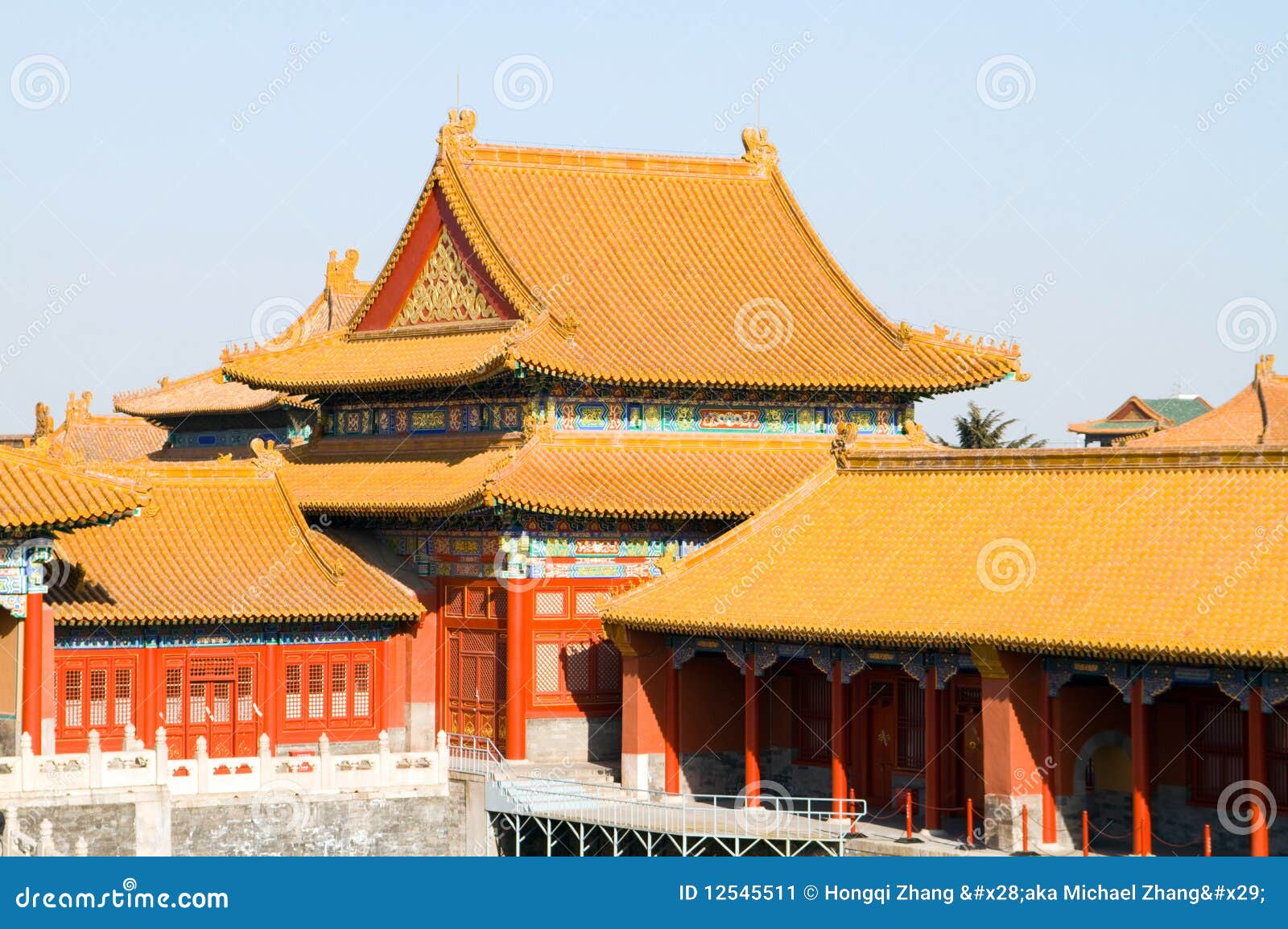 Chinese palace stock image. Image of cosmopolitan, republic - 12545511