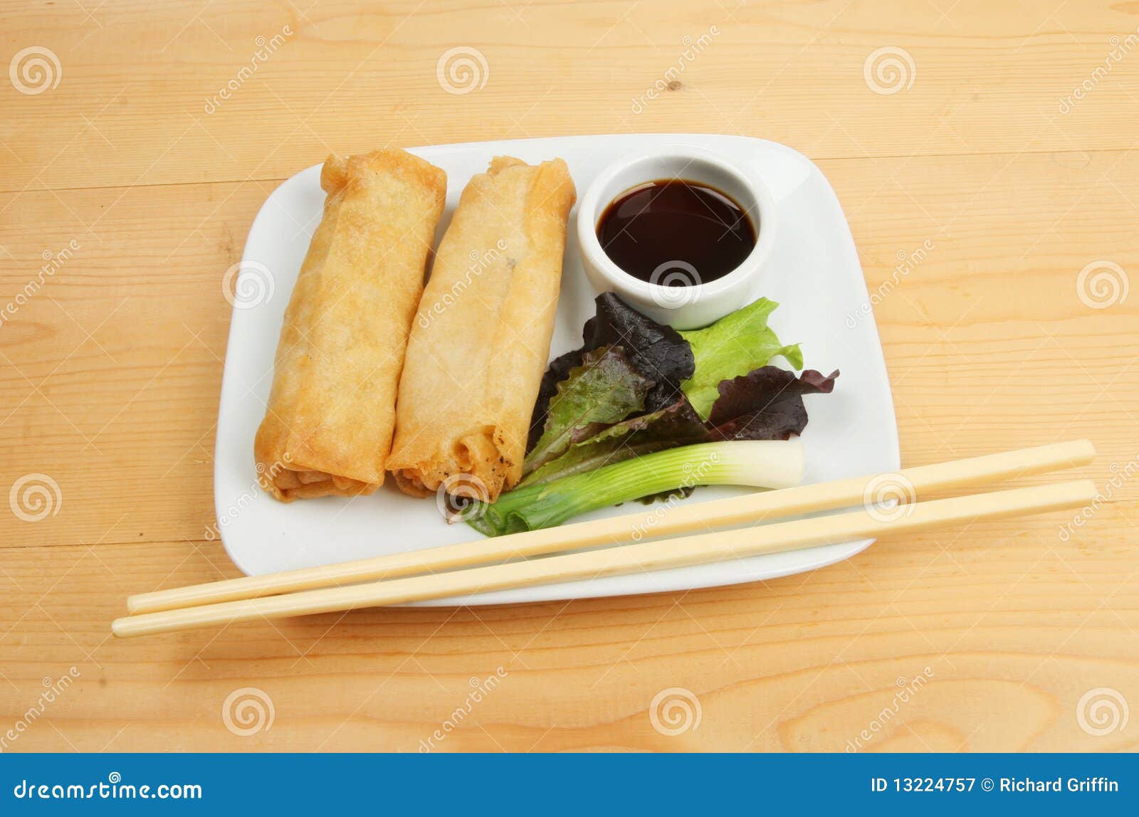 Chinese pancake rolls stock image. Image of spring, roll - 13224757