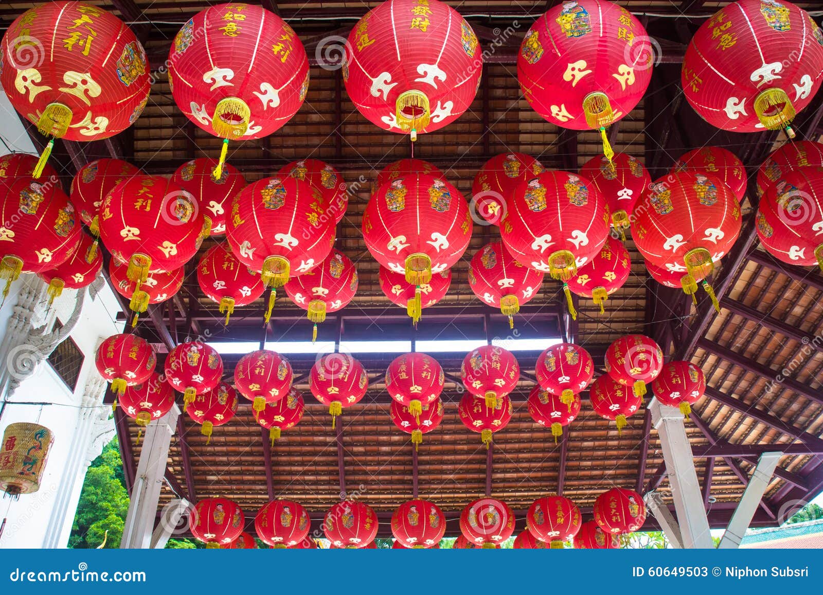 Chinese paper lamp editorial stock photo. Image of lanterns - 60649503