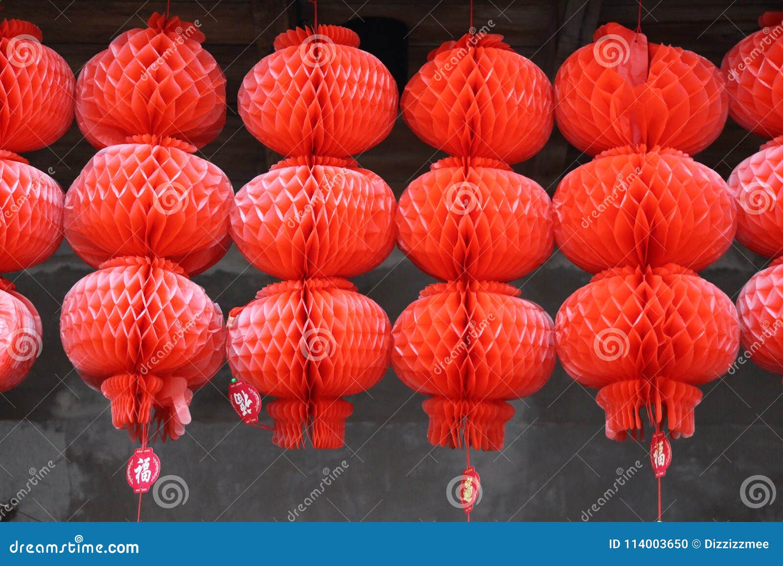 Chinese Paper Red Lantern stock photo. Image of lantern - 114003650