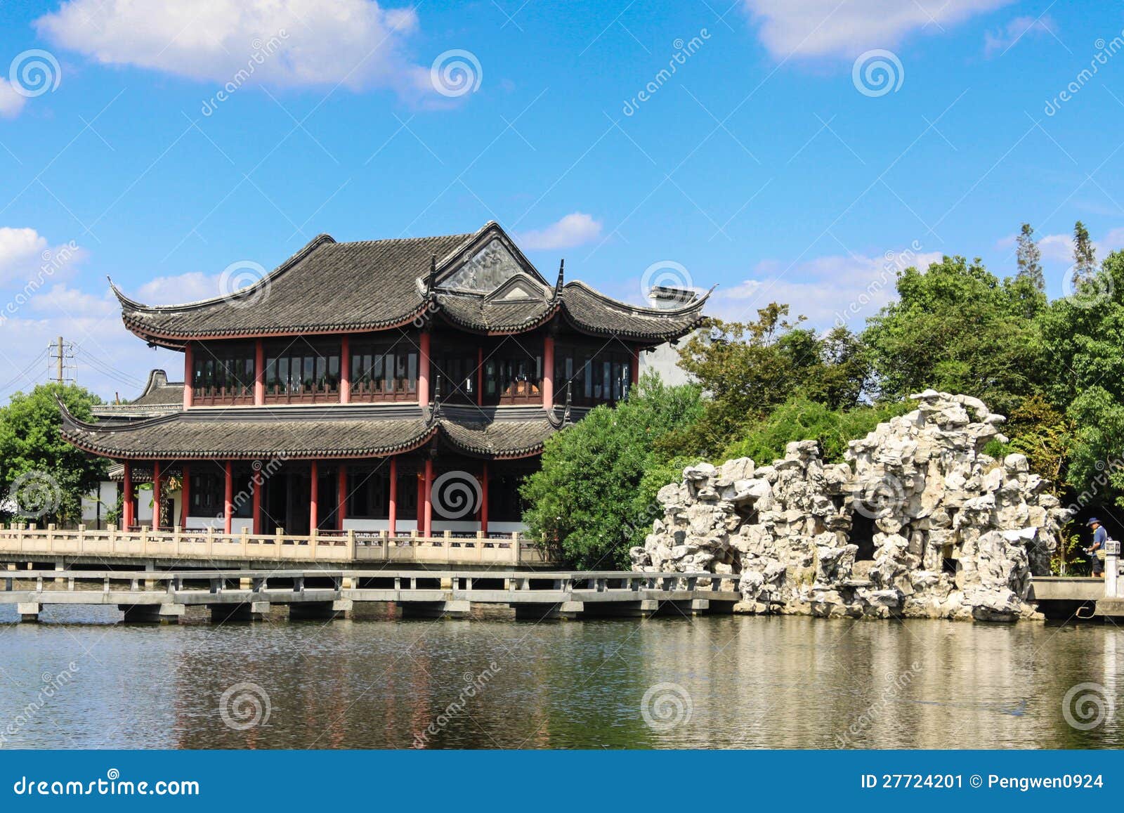 Chinese park stock image. Image of china, scene, park - 27724201