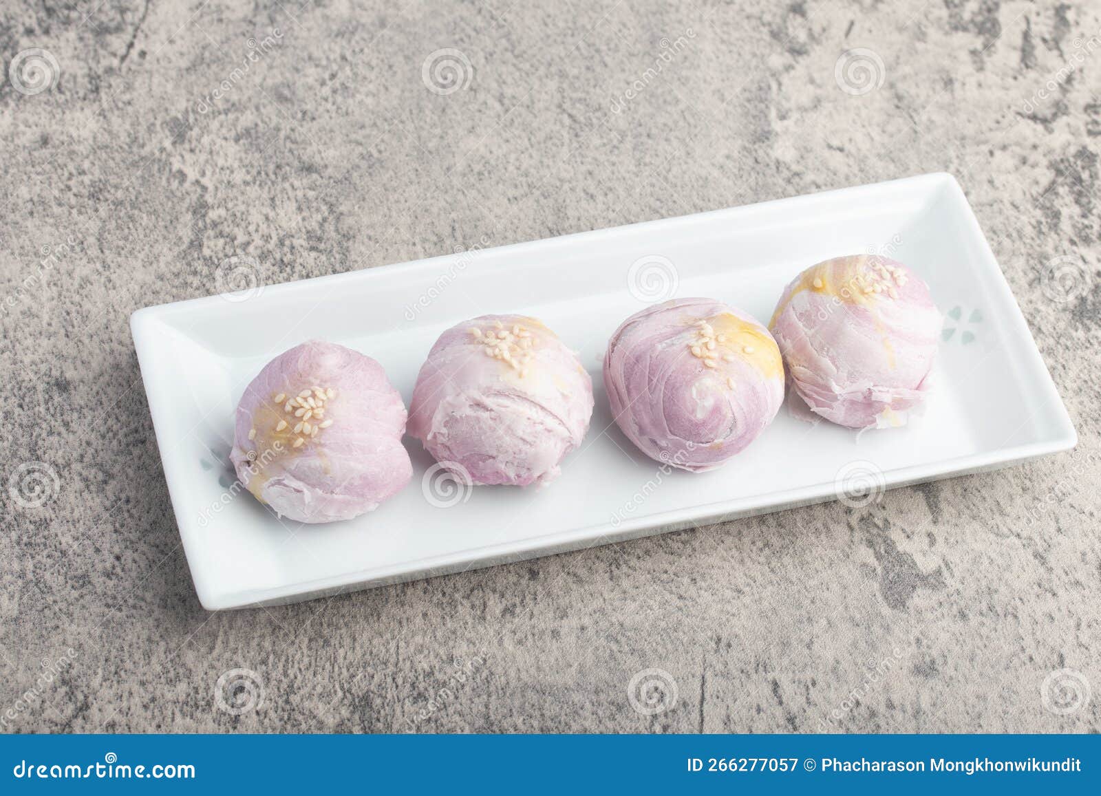 Chinese Pastry with Taro Paste Stock Image - Image of bakery, chinese ...