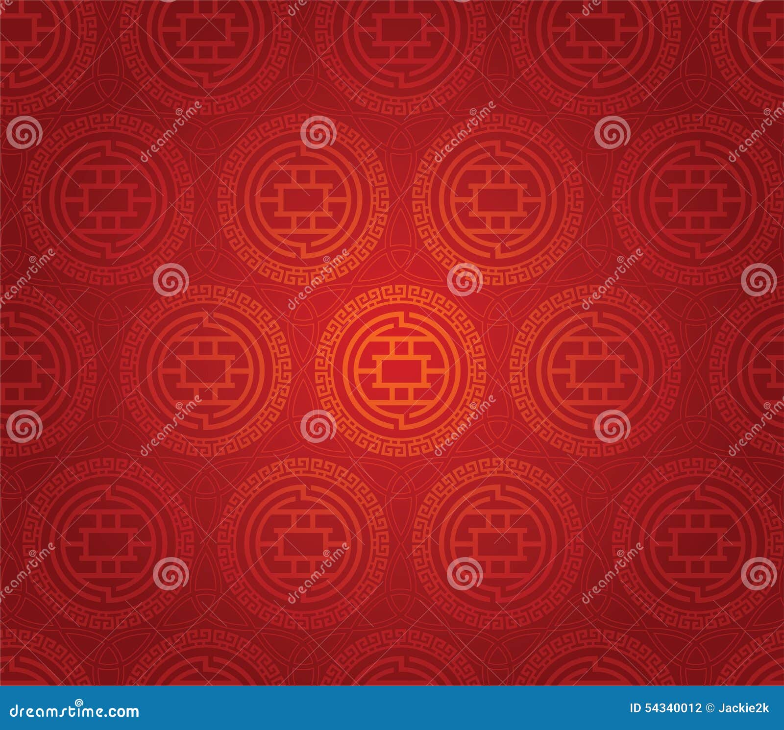 Chinese pattern stock vector. Illustration of asian, design - 54340012