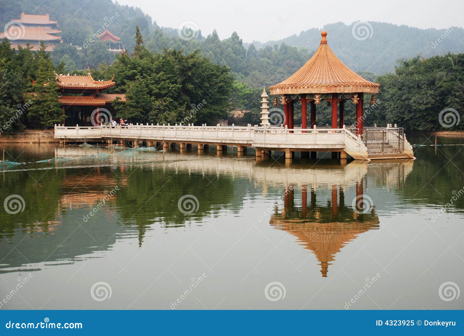Chinese pavilion stock image. Image of corridor, temple - 4323925