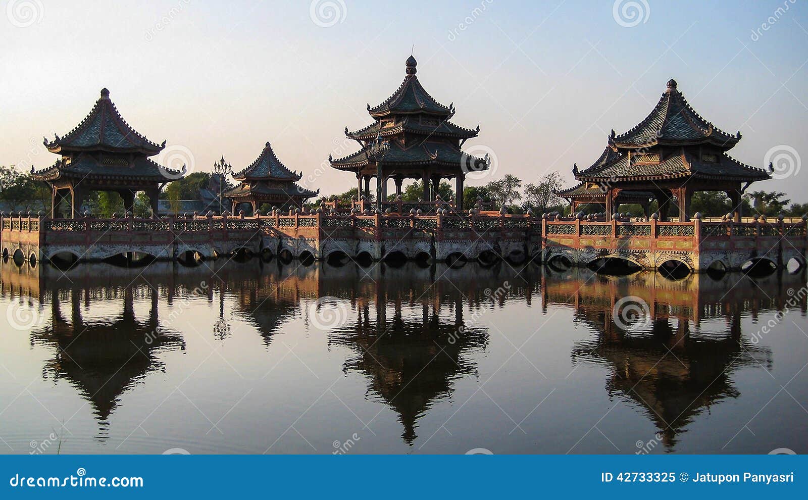 Chinese pavilion stock image. Image of china, pavilion - 42733325