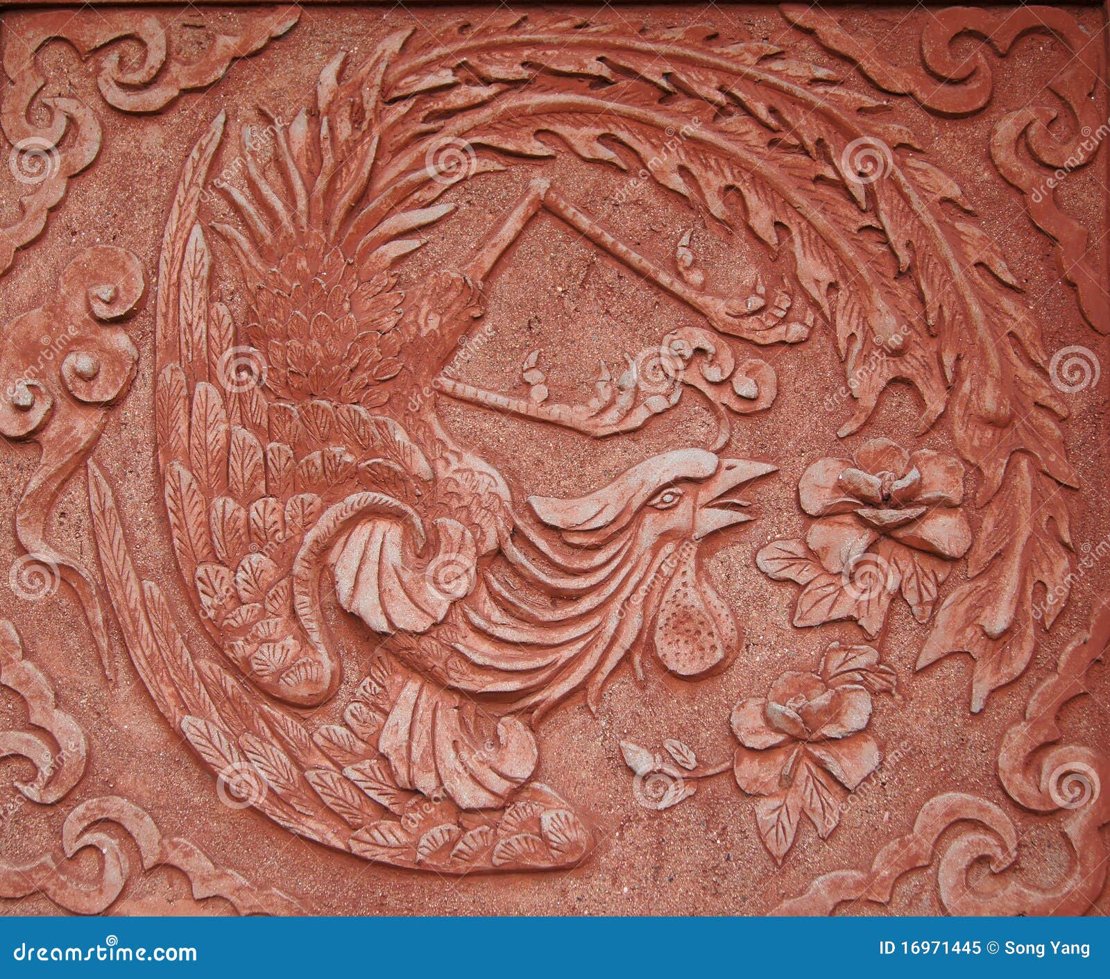 Chinese phoenix stock image. Image of chinese, temple - 16971445