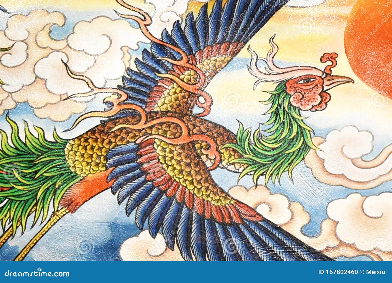 Chinese Phoenix Painting