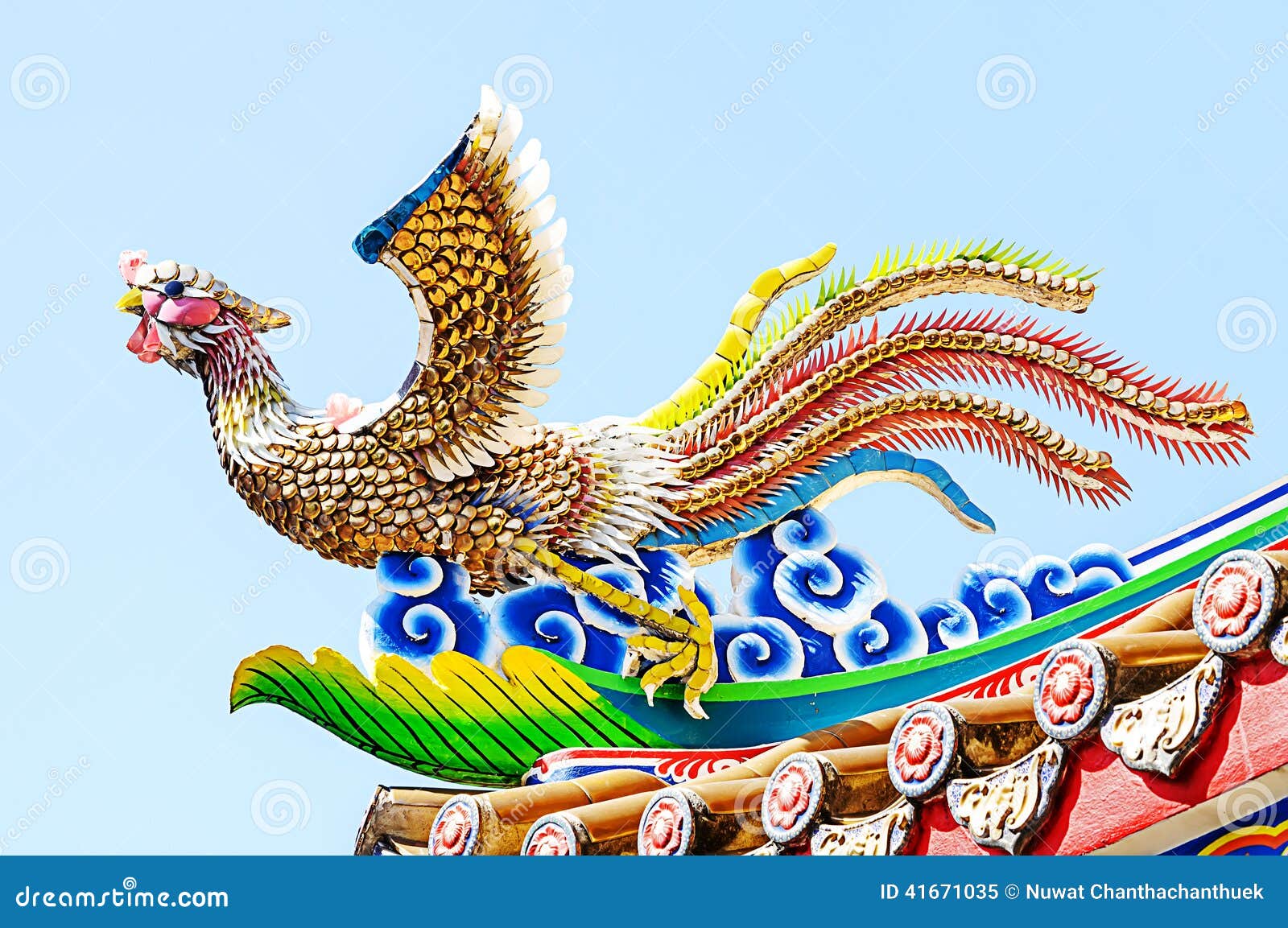 Chinese Phoenix Sculpture Royalty-Free Stock Photography ...