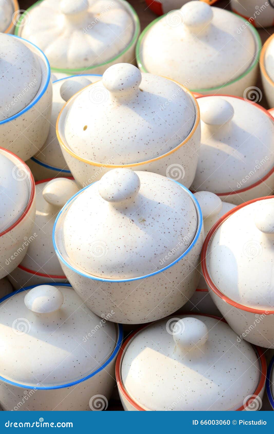 Chinese pickle pots stock photo. Image of lids, beautiful - 66003060