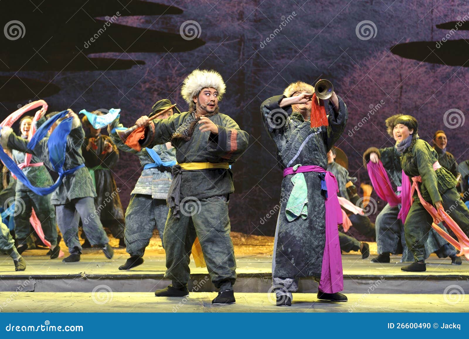 Chinese Ping Opera Performers Editorial Image - Image of face ...