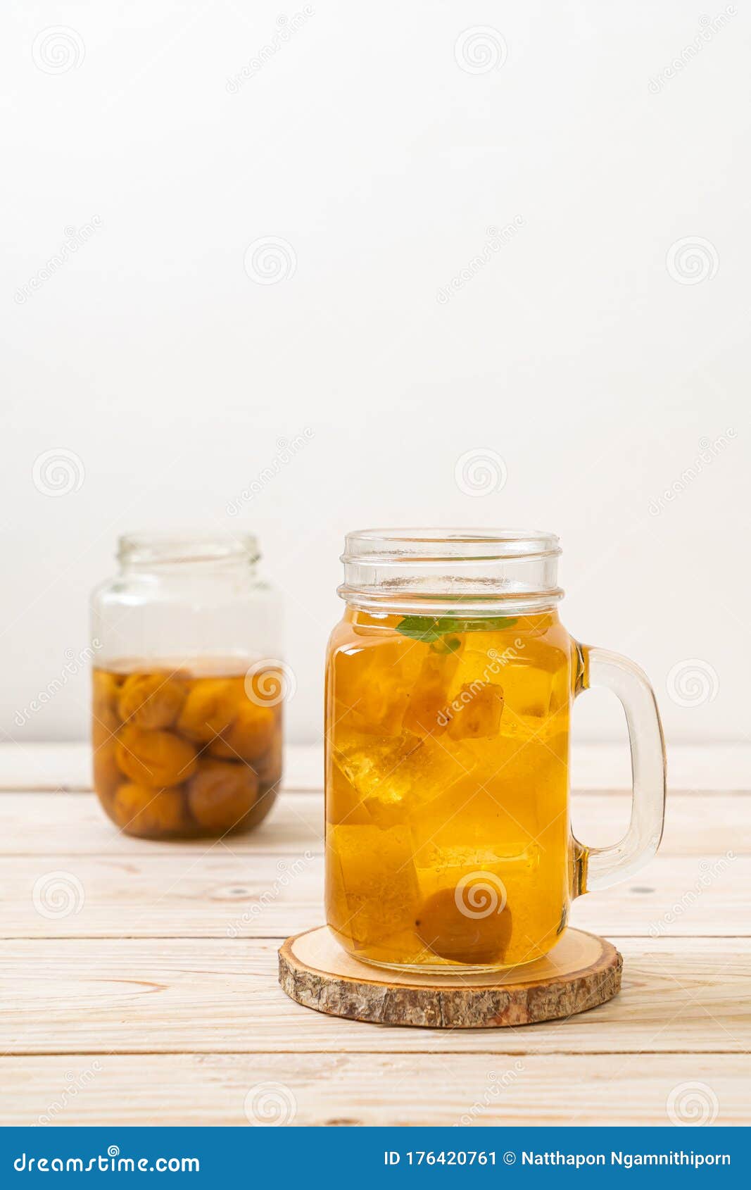 Chinese plum juice stock image. Image of lime, beverage - 176420761