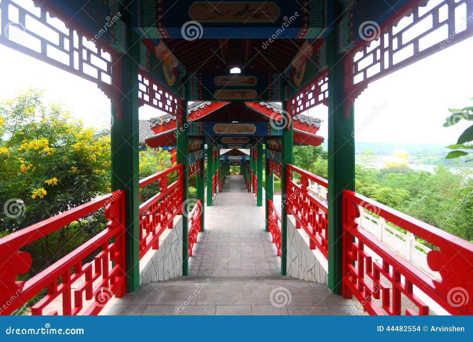 Chinese Porch stock photo. Image of construction, classical - 44482554