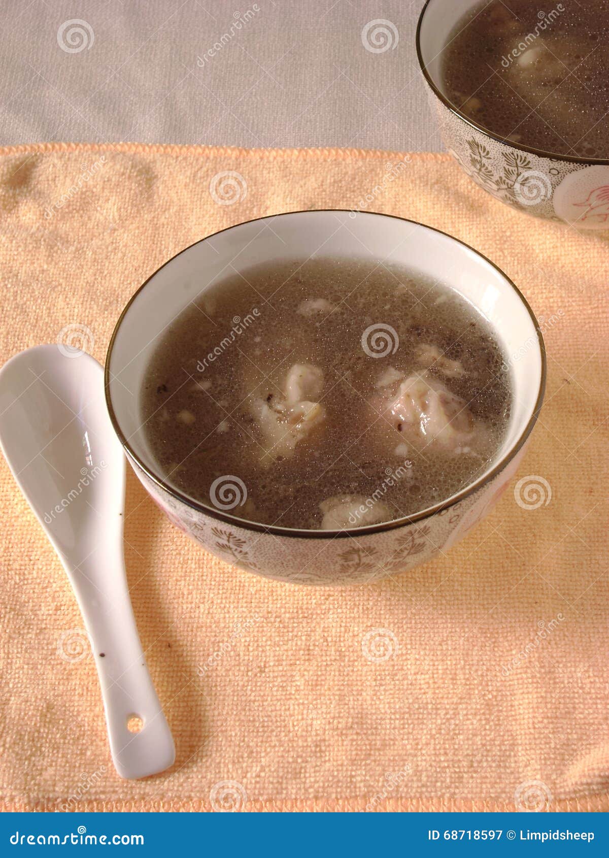 Chinese Pork Spare Ribs Soup Stock Image - Image of cuisine, riblets ...