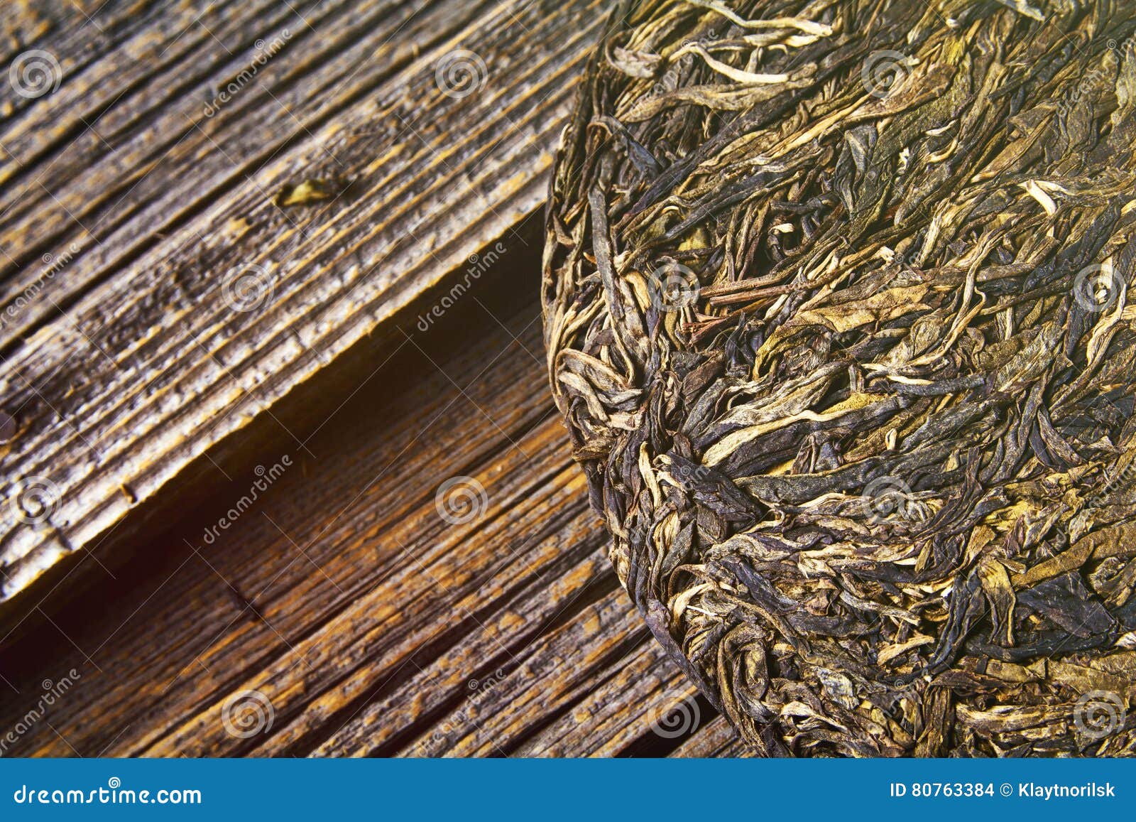 Chinese Pressed Tea on Wooden Table Stock Photo - Image of weekend ...