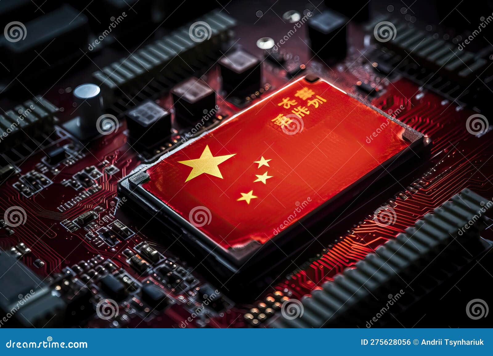 Chinese Production of Microcircuits and Motherboards for Computers ...