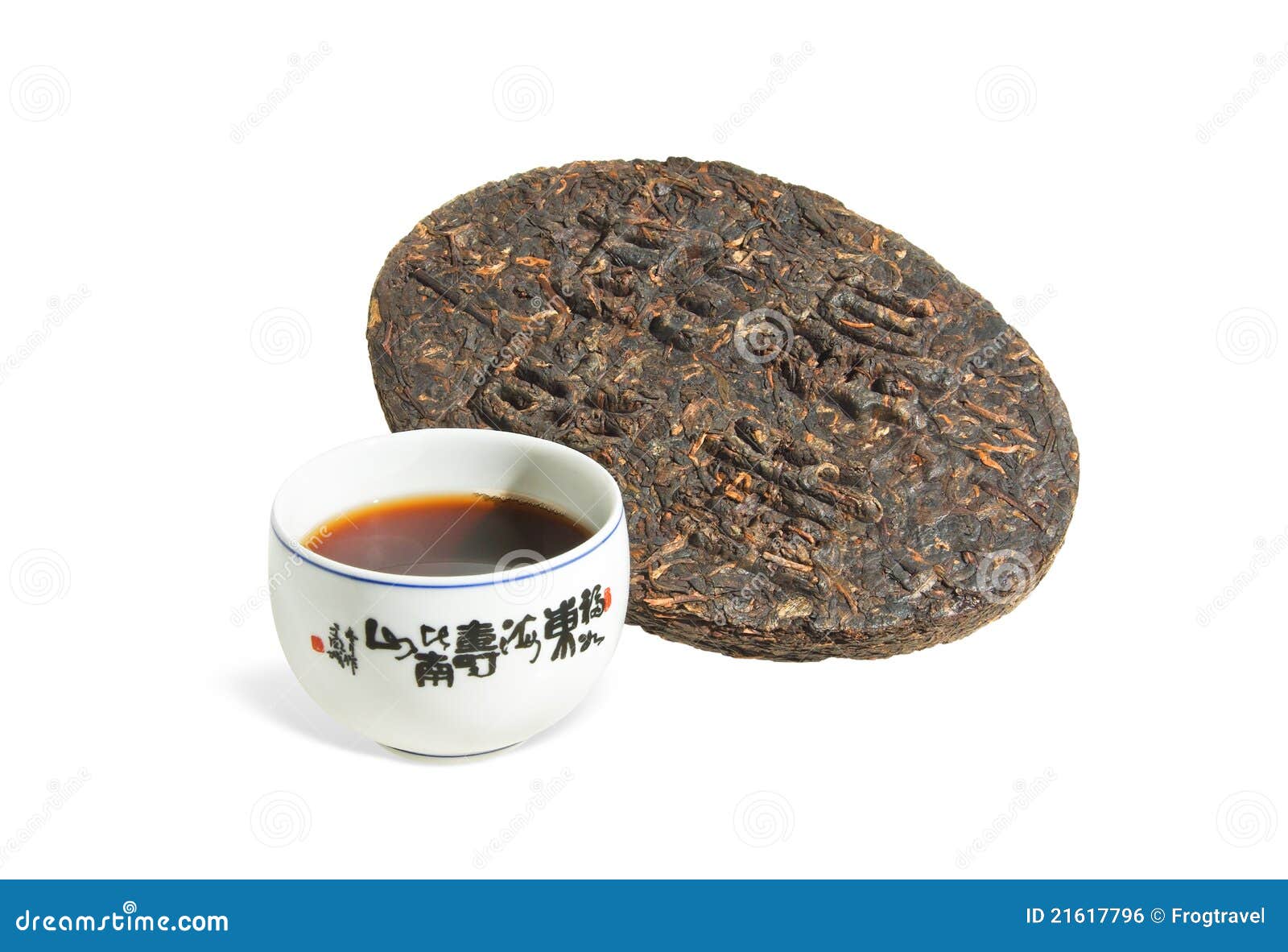 Chinese Puer (Pu-erh) tea stock photo. Image of china - 21617796