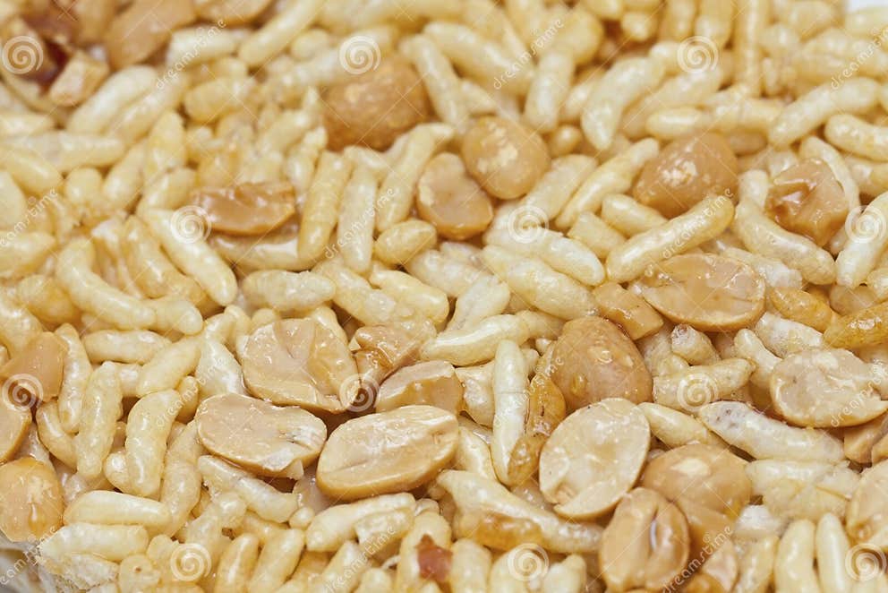 Chinese puffed rice cake stock image. Image of gourmet - 21750857