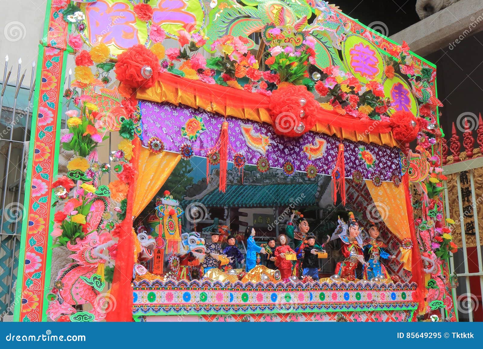Chinese Puppet Display Hong Kong Editorial Image - Image of kong ...
