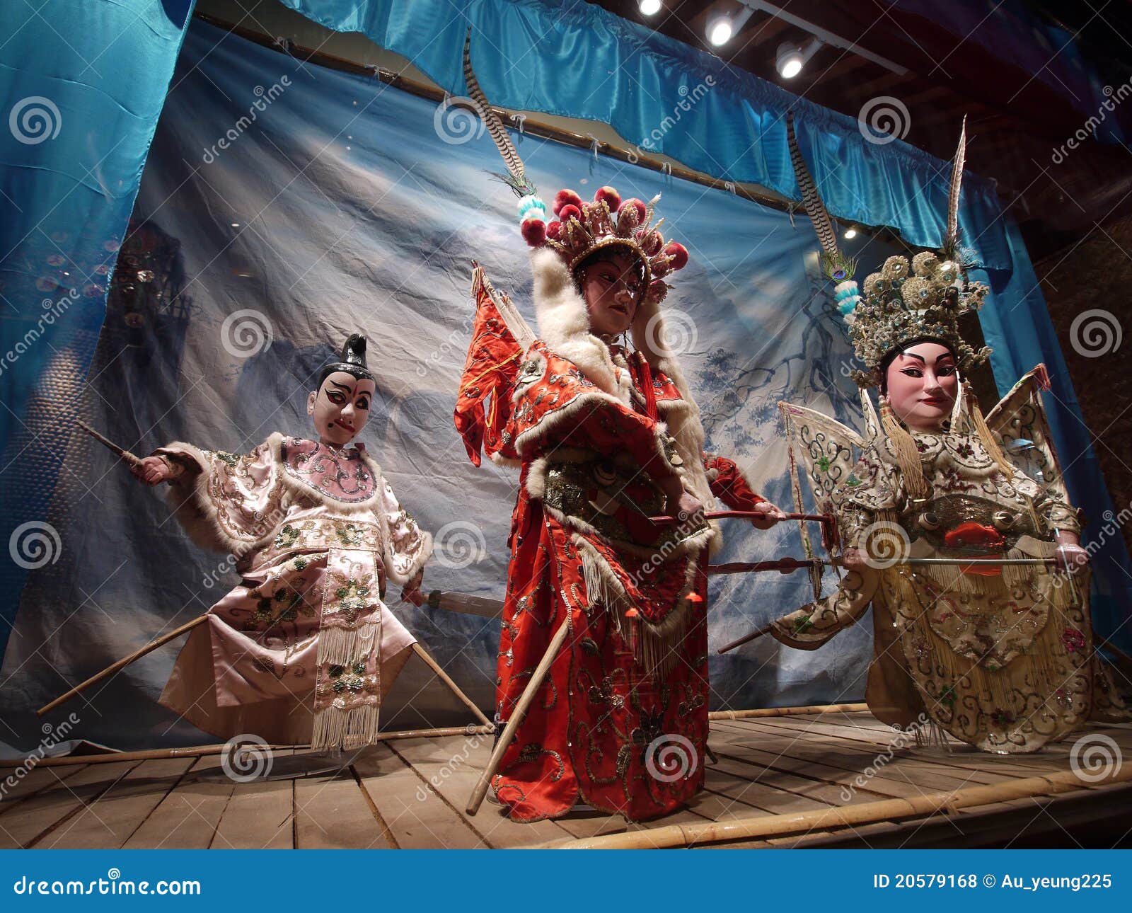 Chinese puppet opera editorial stock photo. Image of actor - 20579168