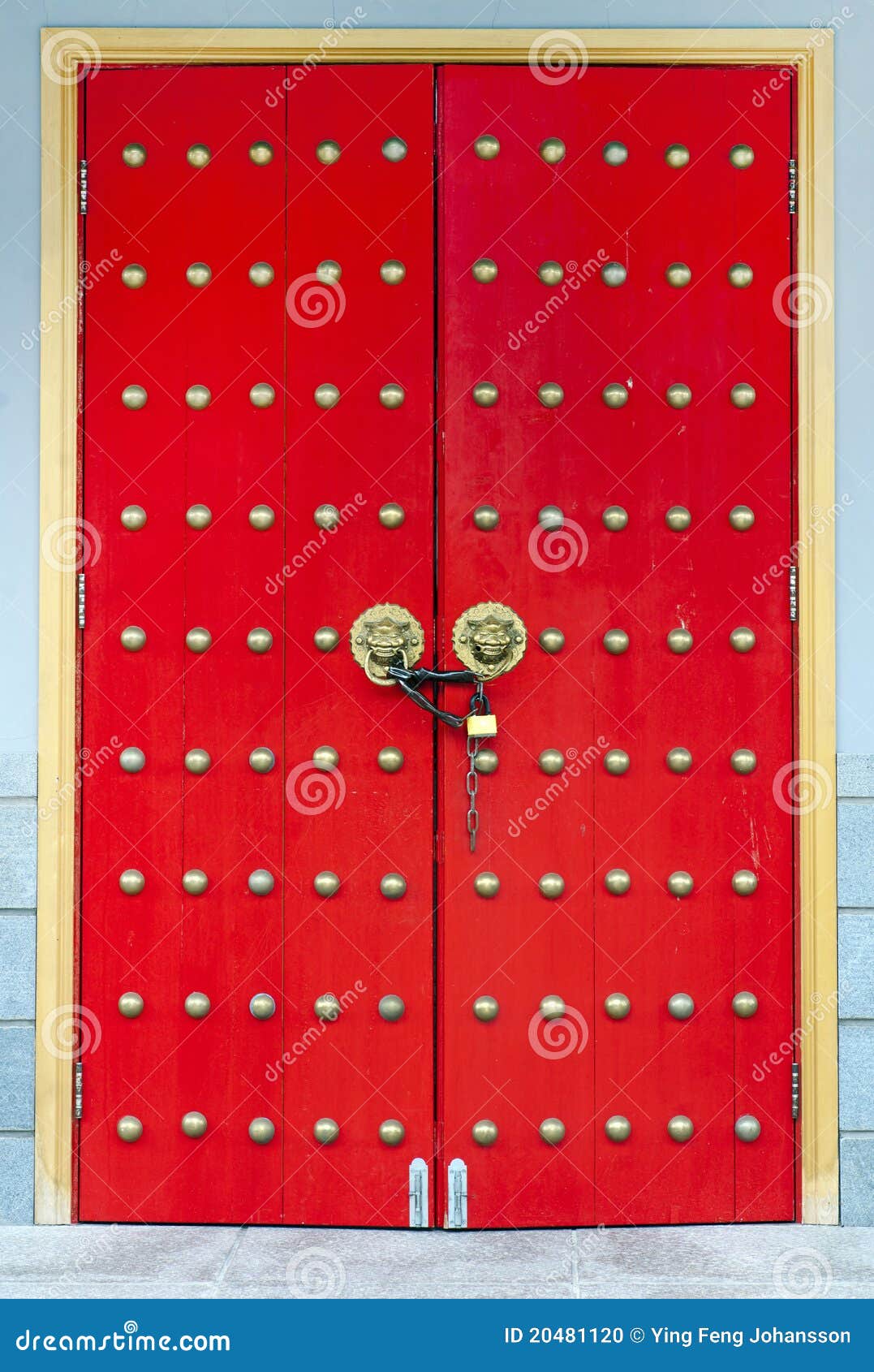 Chinese red door stock photo. Image of closed, design - 20481120