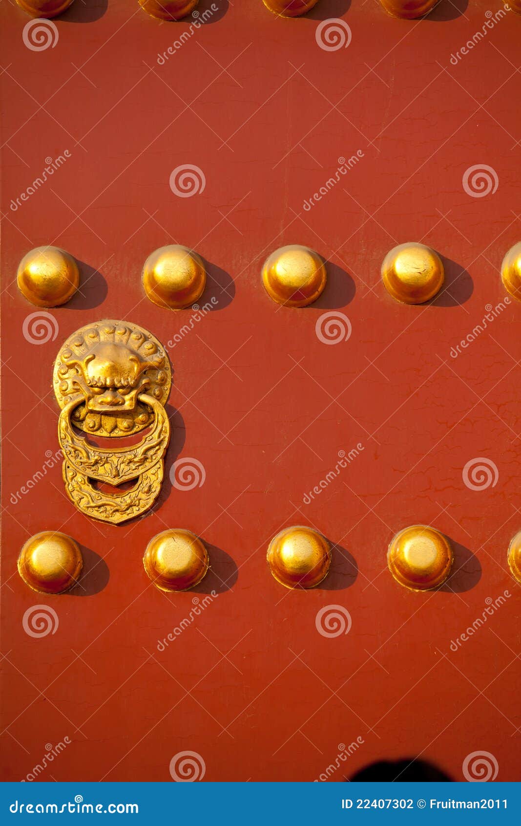 Chinese Red Door stock photo. Image of china, traditional - 22407302