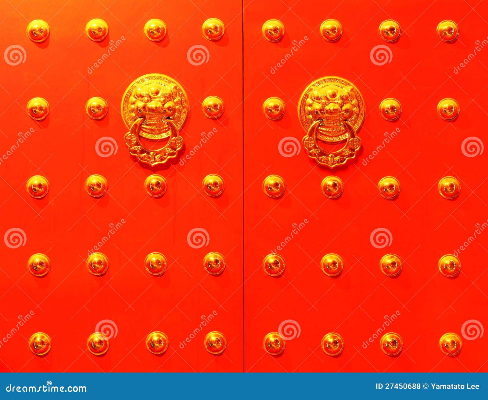 Chinese red door stock photo. Image of design, japanese - 27450688