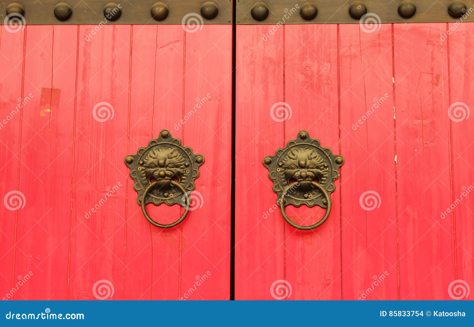 Chinese Red Gate Background Stock Photo - Image of architecture, china ...