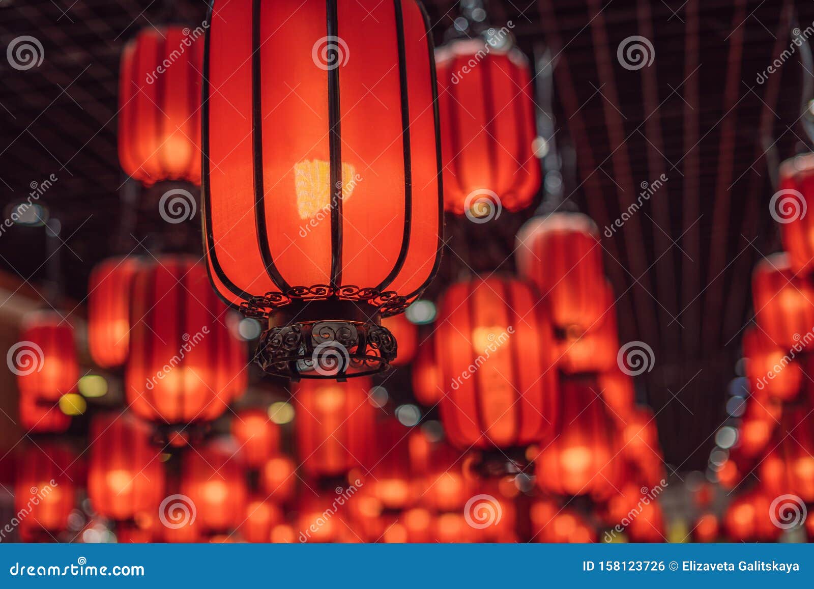 Chinese Red Lanterns for Chinese New Year. Chinese Lanterns during New ...