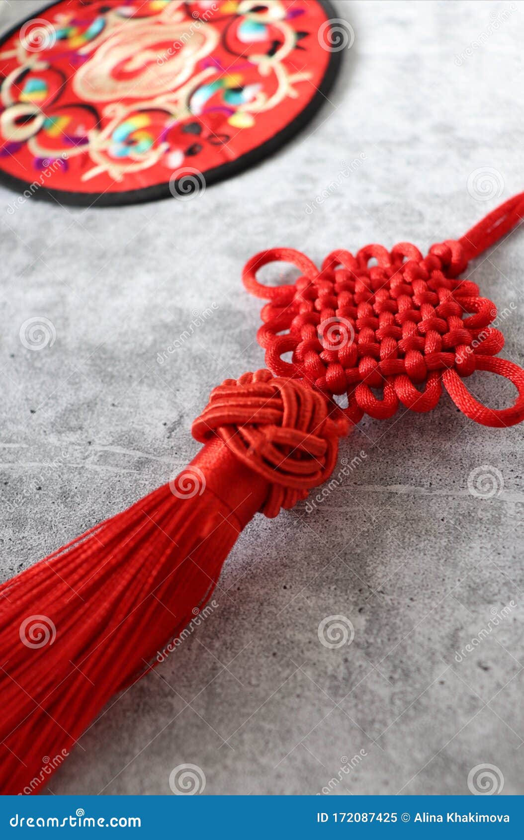 Chinese Red Luck Knot Souvenir Stock Image - Image of knot, luck: 172087425