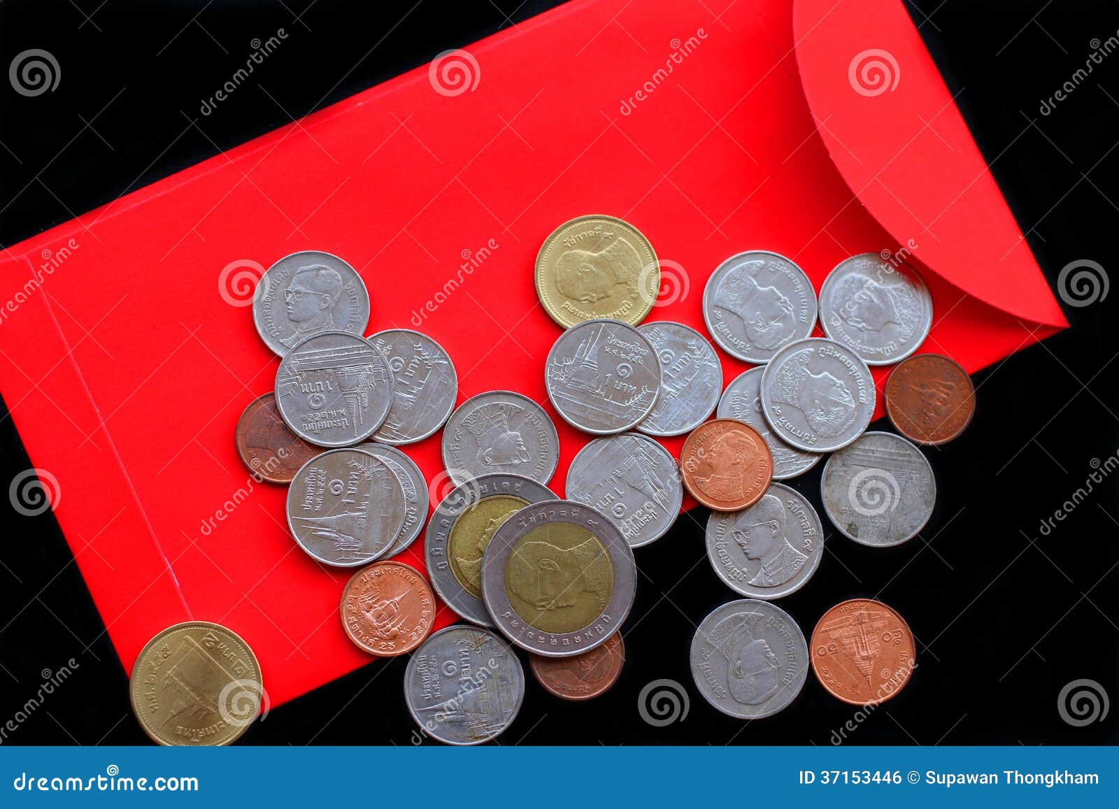 Chinese red pockets stock photo. Image of asian, money - 37153446