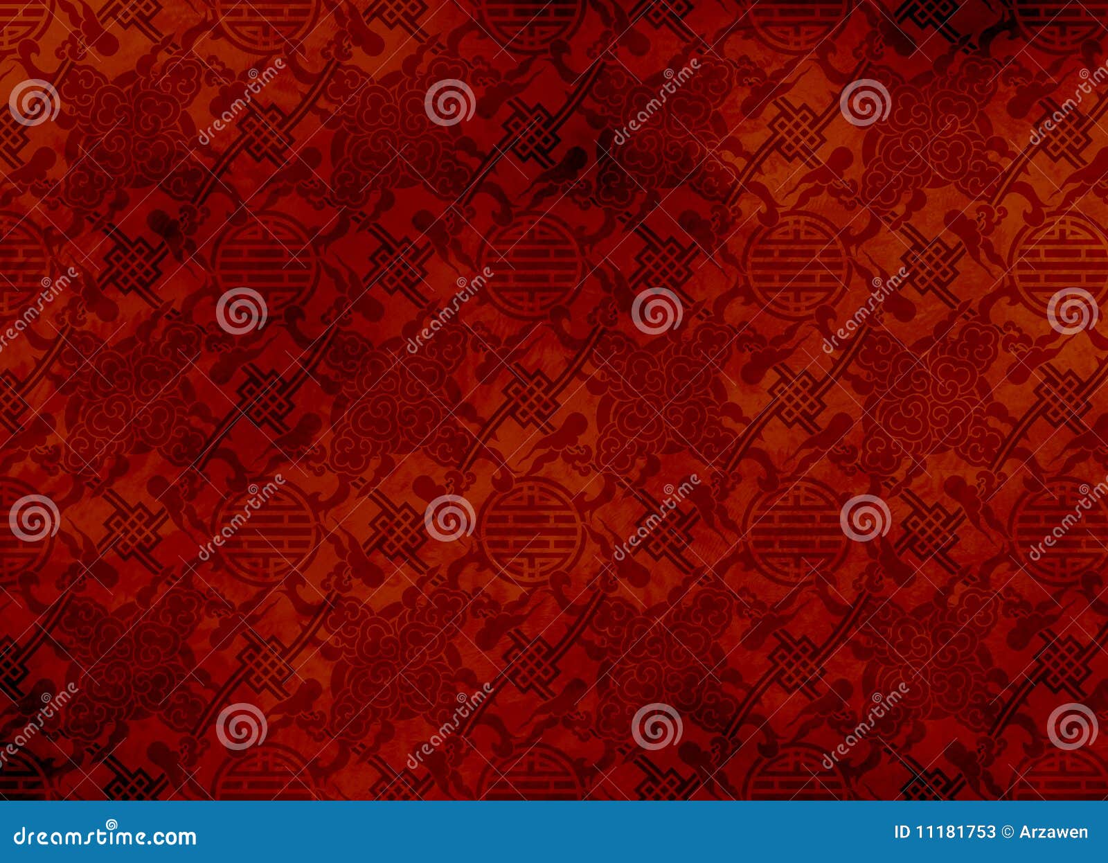 Chinese Red Textured Pattern in Filigree for Backg Stock Image - Image ...