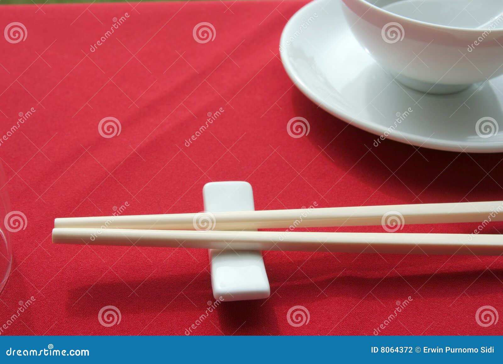 Chinese Restaurant Table Setup Stock Photo - Image of view, asian: 8064372
