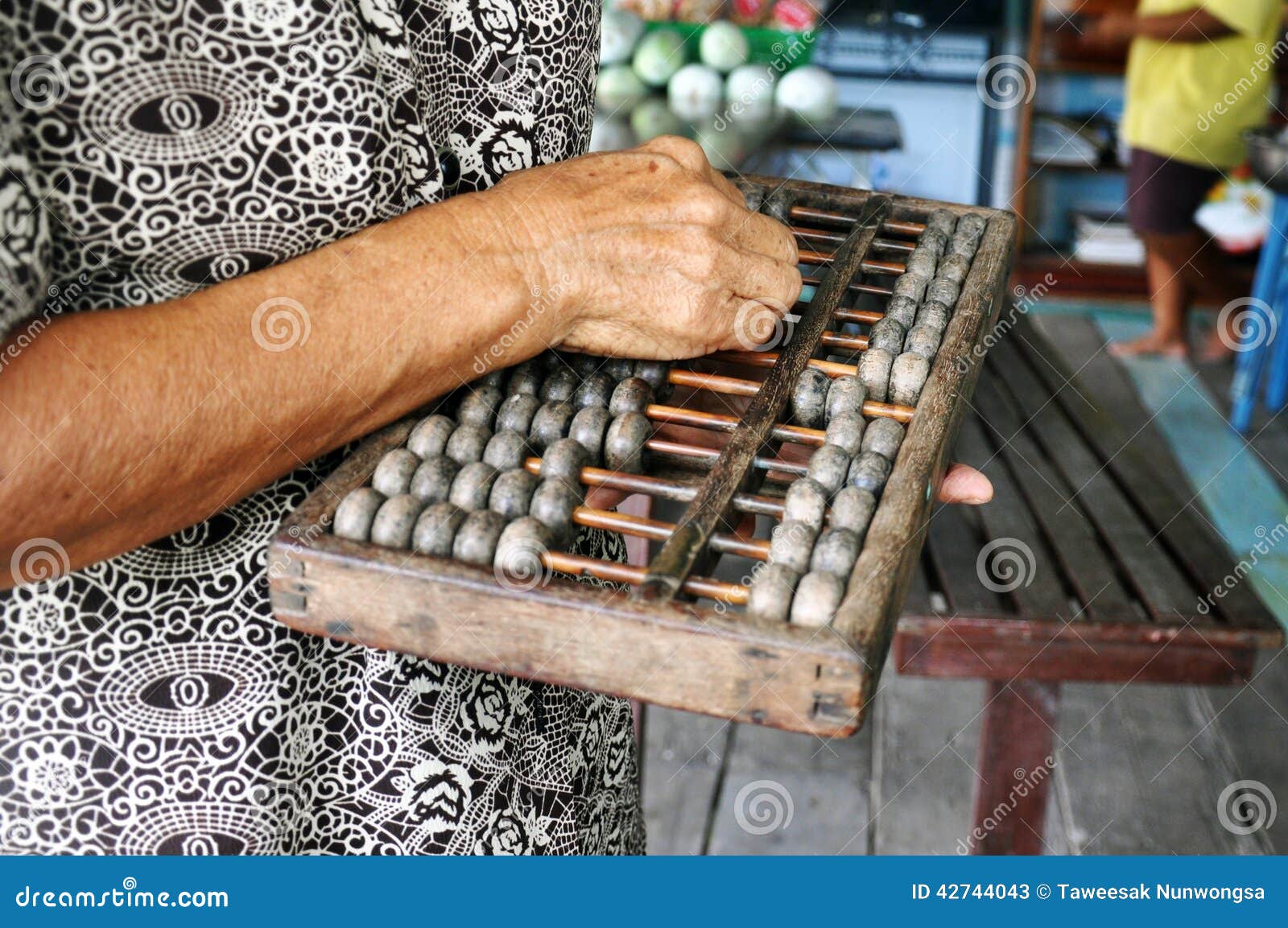 Chinese Retro Calculator.Chinese Abacus Stock Image - Image of organic ...
