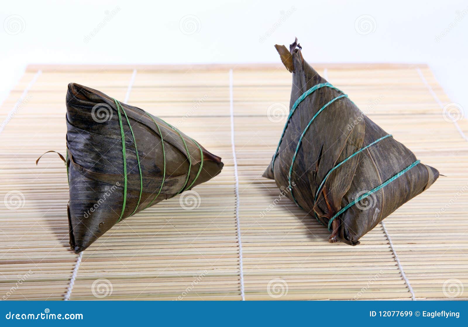 Chinese rice dumplings stock image. Image of asia, exotic - 12077699