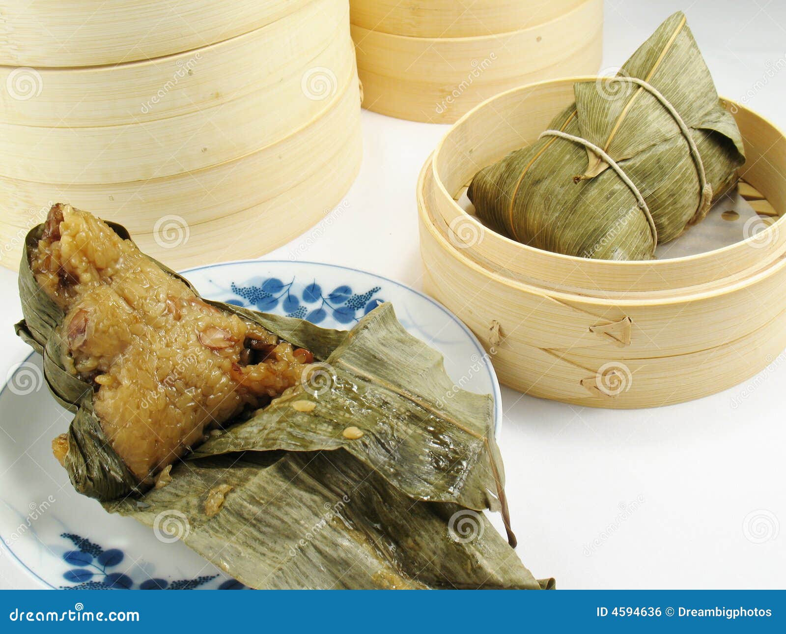 Chinese Rice Dumplings stock photo. Image of food, filling - 4594636