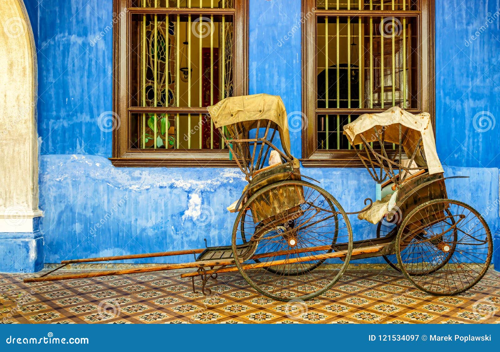 Chinese Rickshaw Stock Photo | CartoonDealer.com #206300820