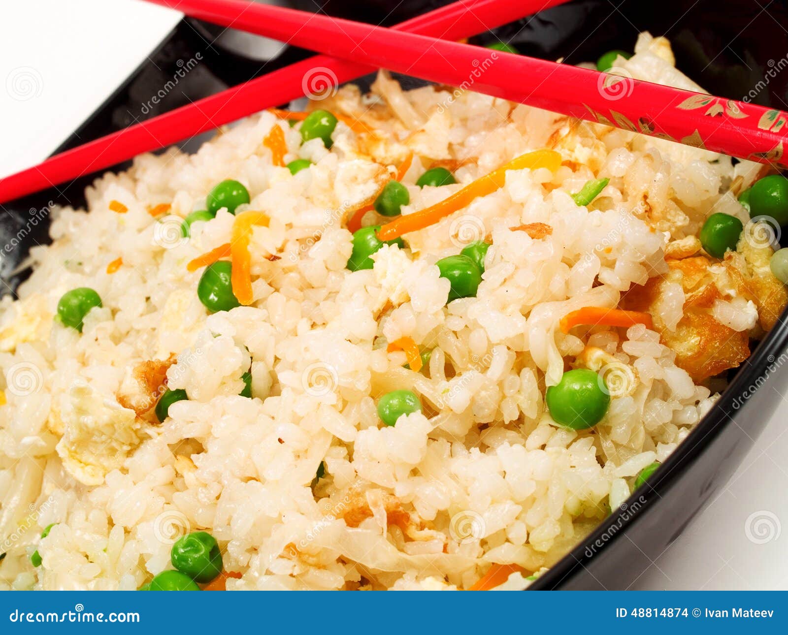 Chinese Rijst met Groenten stock foto. Image of china - 48814874