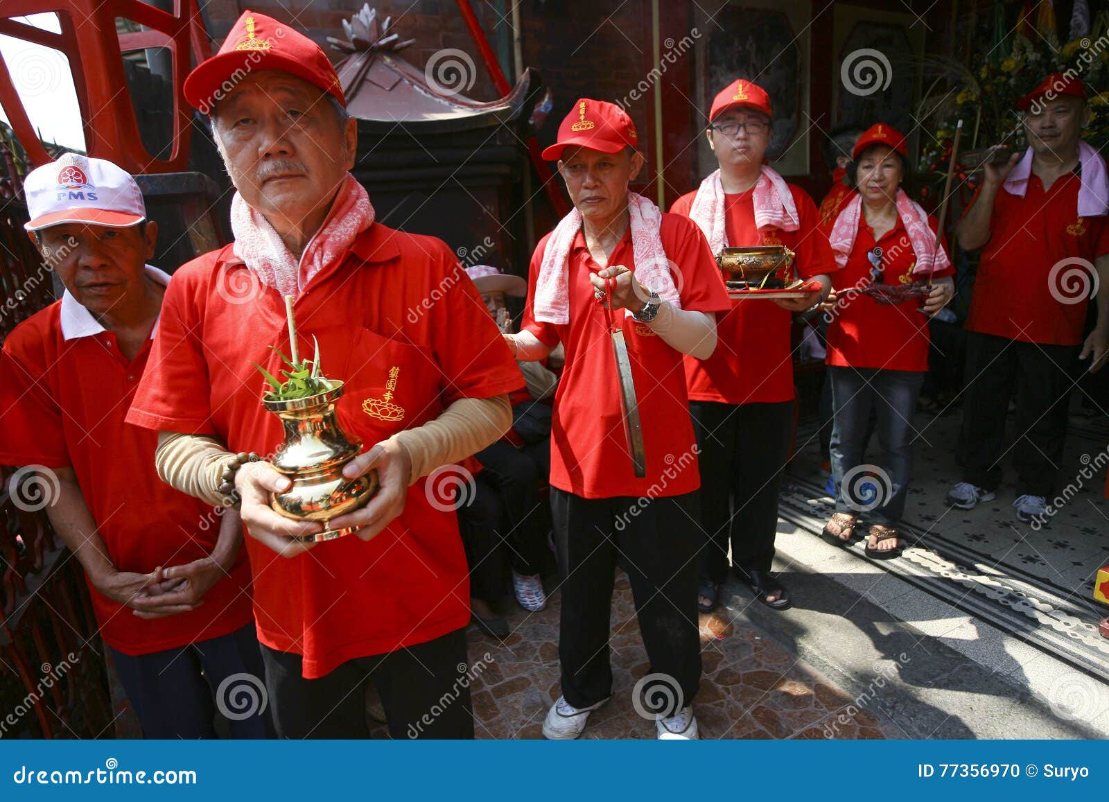 Chinese ritual procession editorial image. Image of faordf - 77356970