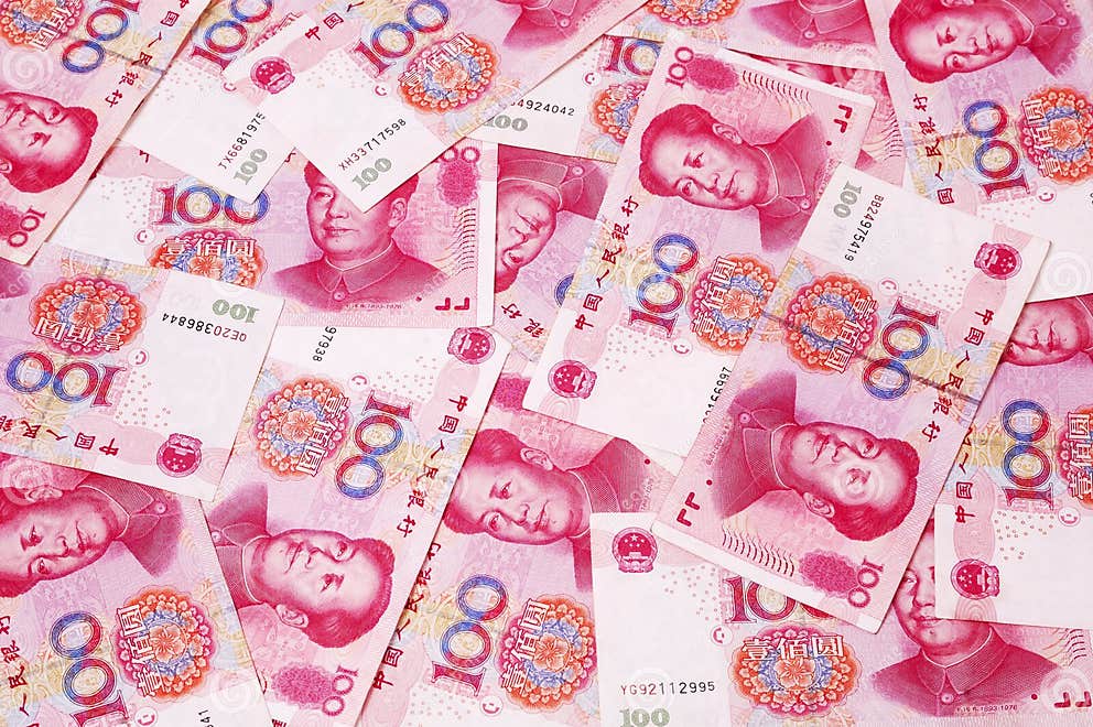 Chinese RMB Currency Background Stock Image - Image of closeup, rich ...